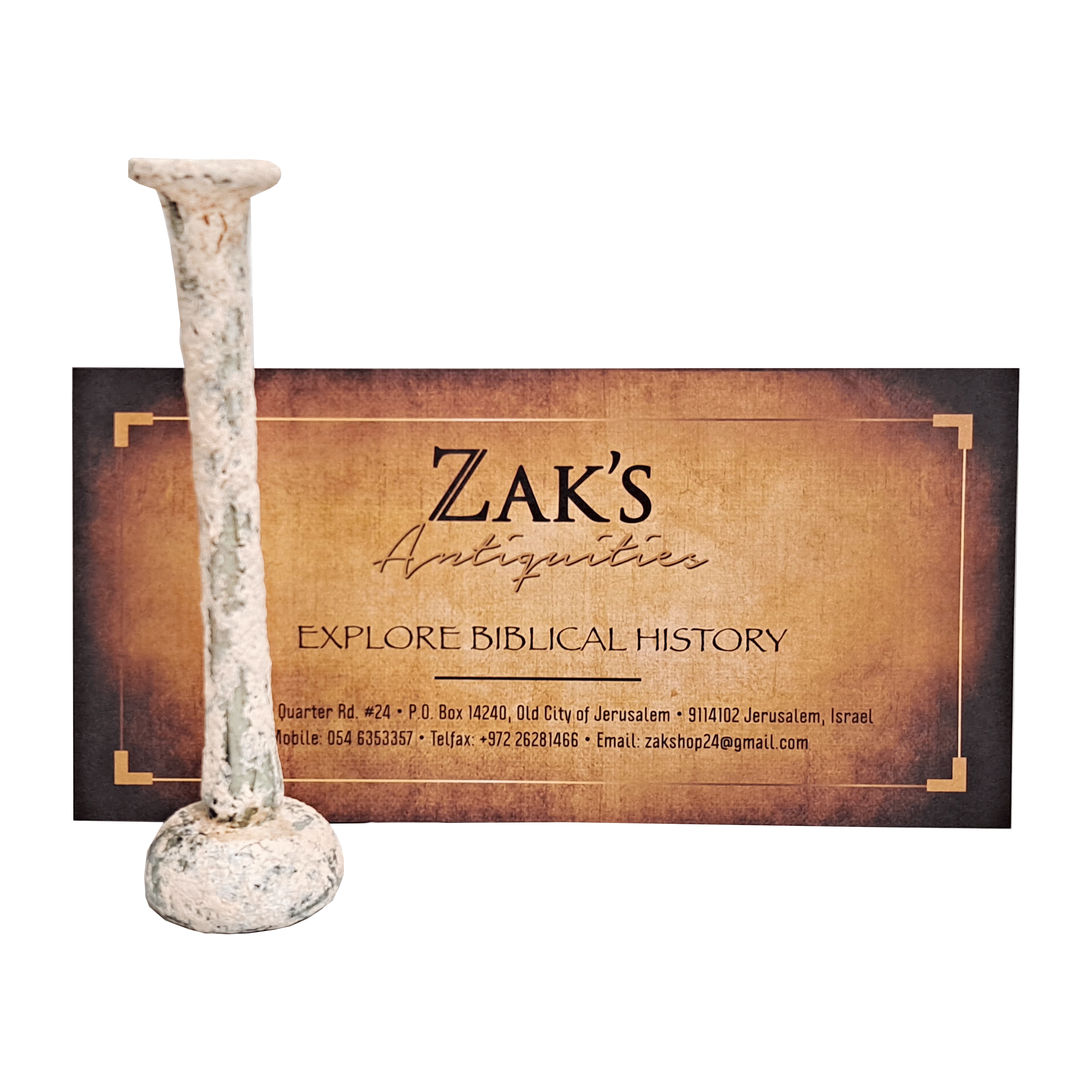 Roman Glass Tear Collector -Large – Holyland Marketplace