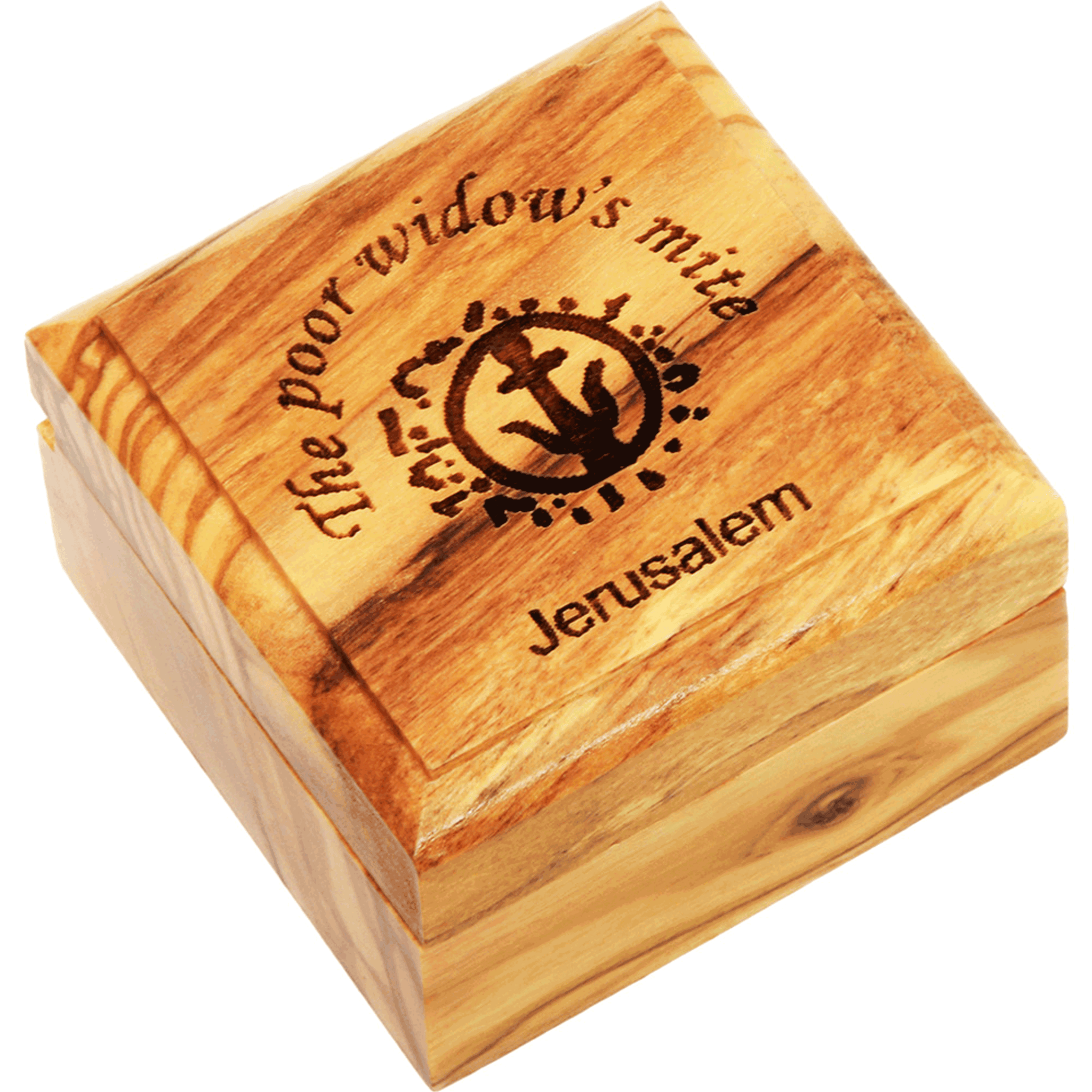 Genuine Widow's Mite in Olive Wood Box ( Various Boxes) – Holyland ...