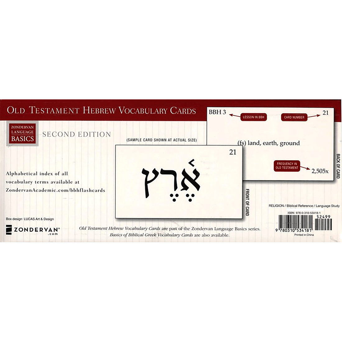 Old Testament Hebrew Vocabulary Cards – Holyland Marketplace