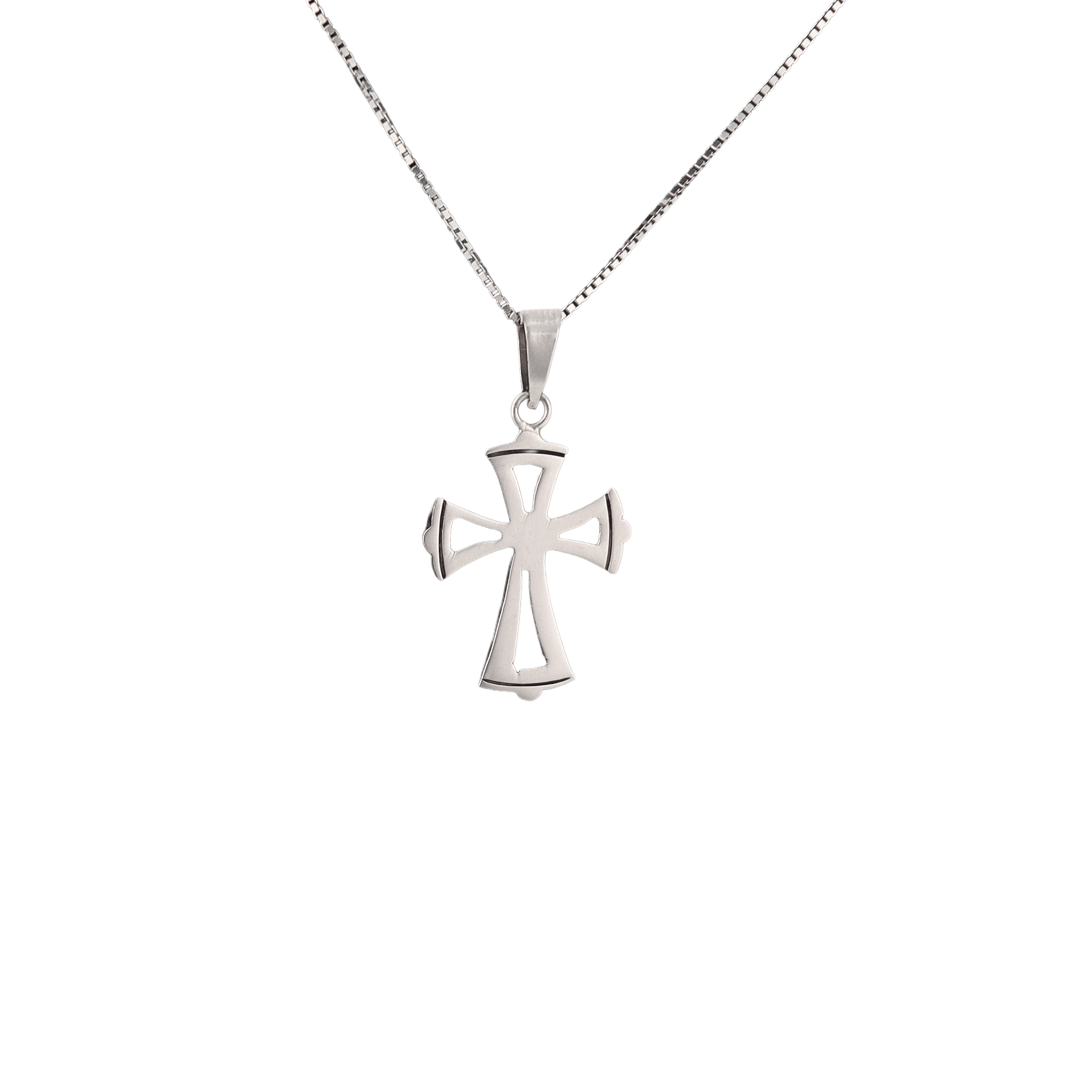 Rounded Cross Pendant – Holyland Marketplace