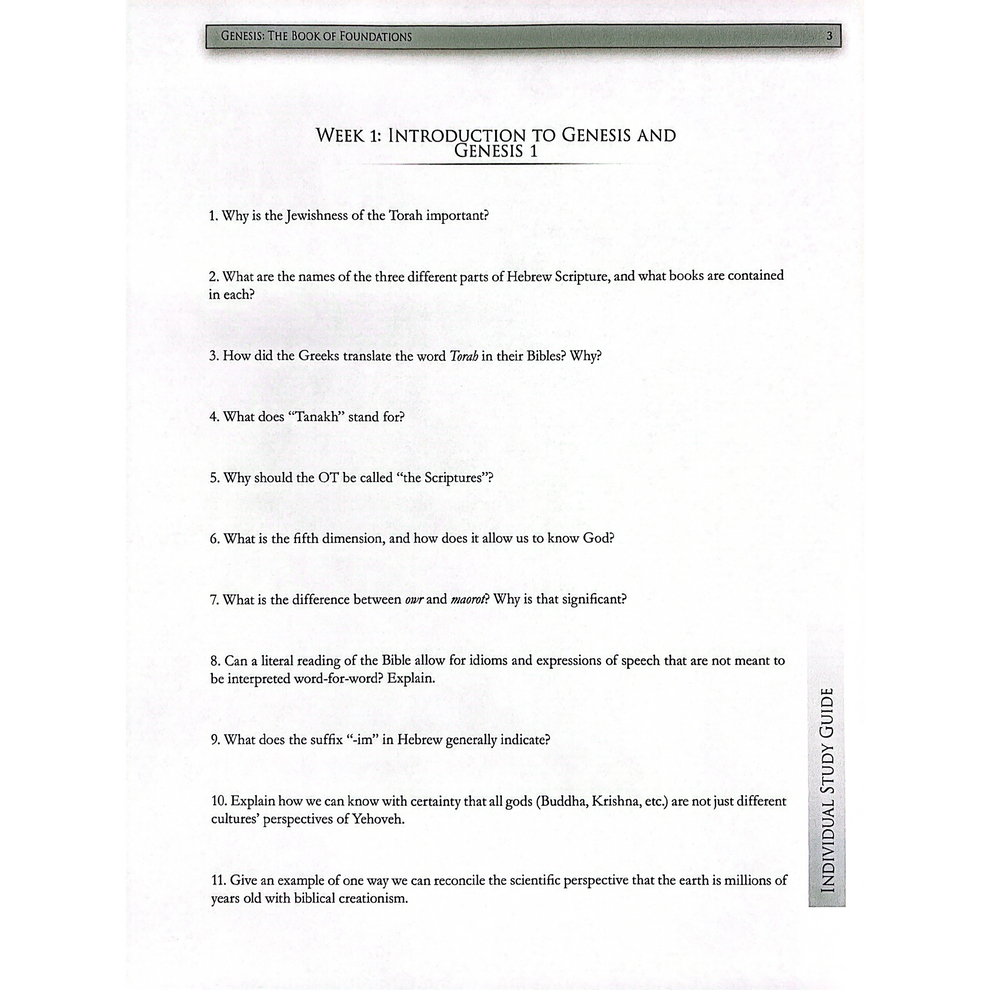 Genesis Adult Study Guide (pdf) – Holyland Marketplace
