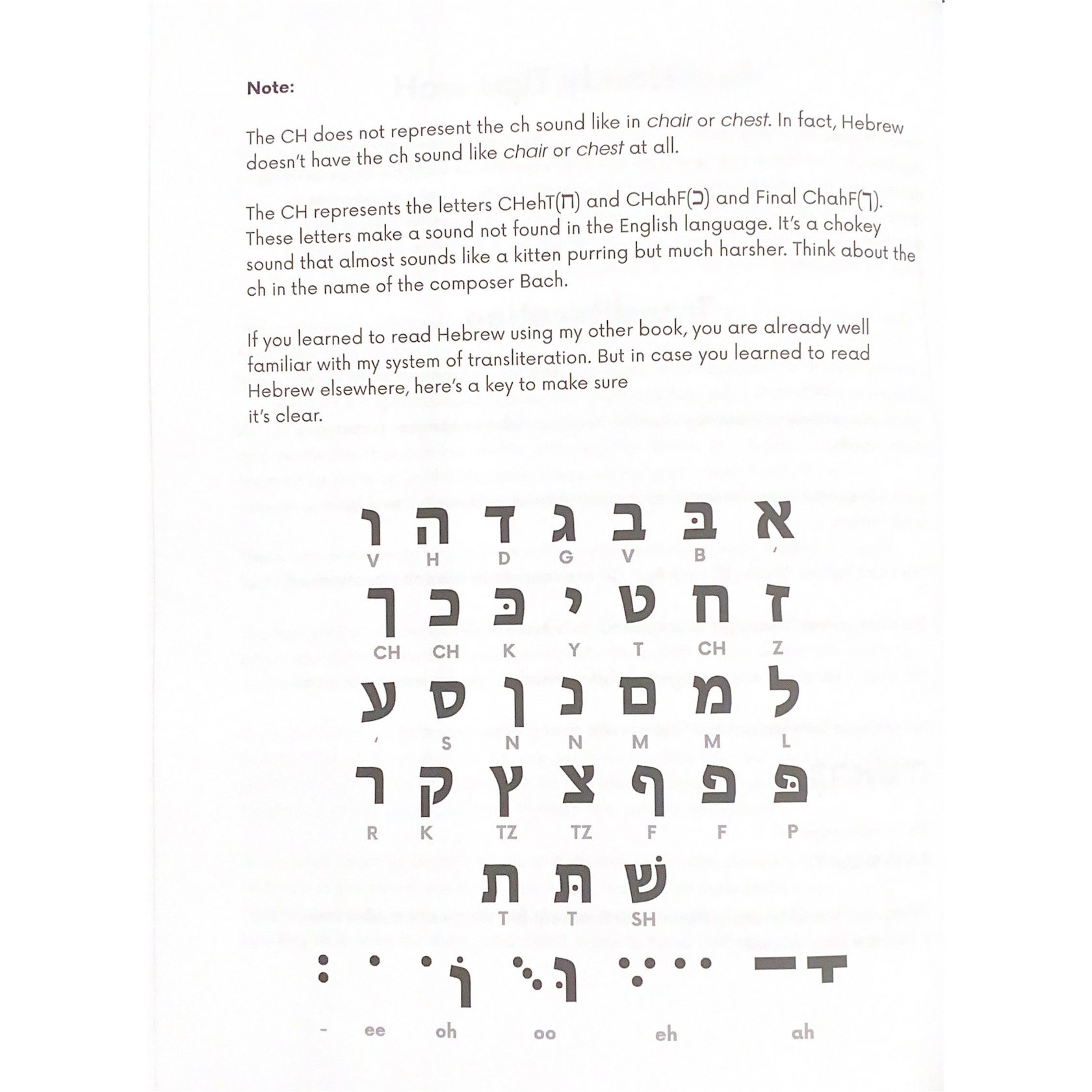 The Hebrew Work Book – Holyland Marketplace