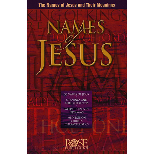Names of Jesus Pamphlet – Holyland Marketplace